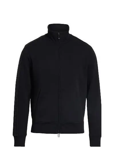 Emporio Armani Cotton Blend Sweatshirt - Black