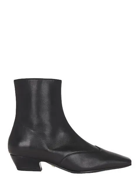 Lola Cruz Ankle Bootie - Black