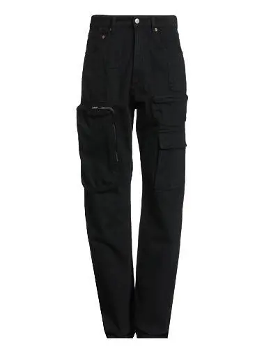 MAISON MARGIELA Cotton Gabardine Cargo Pants - Black