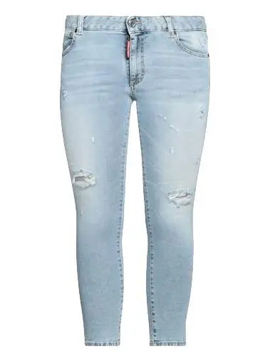 Dsquared2 Jeans In Cotton And Elastane - Blue