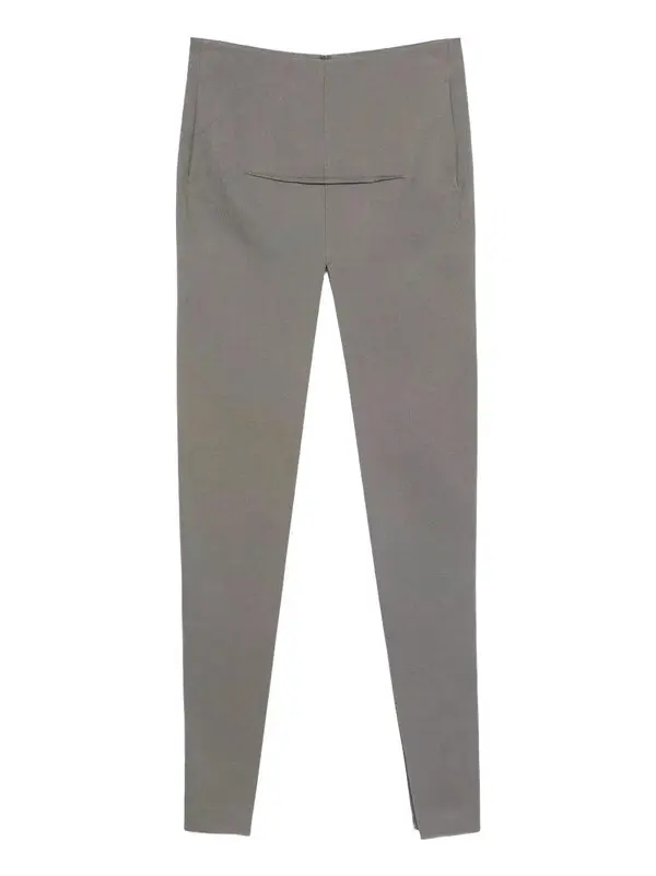 Rick Owens Double-slit Maxi Skirt - Grey
