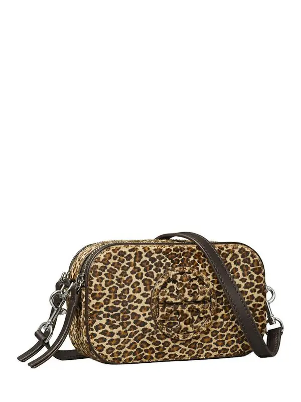 Tory Burch Mini Miller Leopard-print Crossbody Bag - Multi