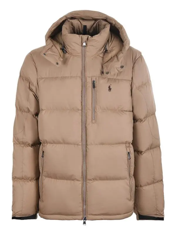 Polo Ralph Lauren Nylon Down Jacket - Beige