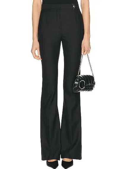 Versace Flare Trousers - Black