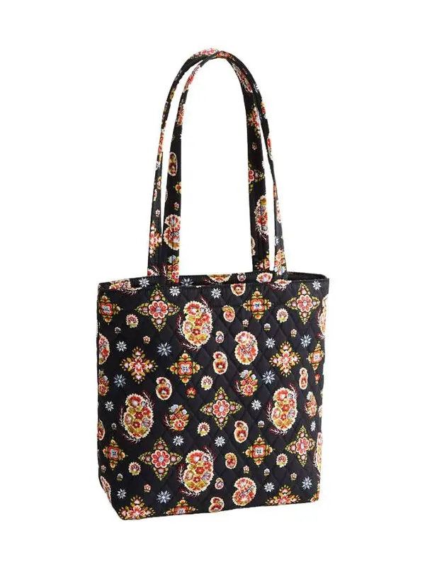 VERA BRADLEY Small Original Zip Tote Bag - Black