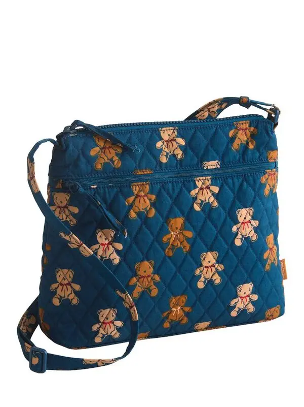VERA BRADLEY Original Zip Hipster Crossbody Bag - Blue