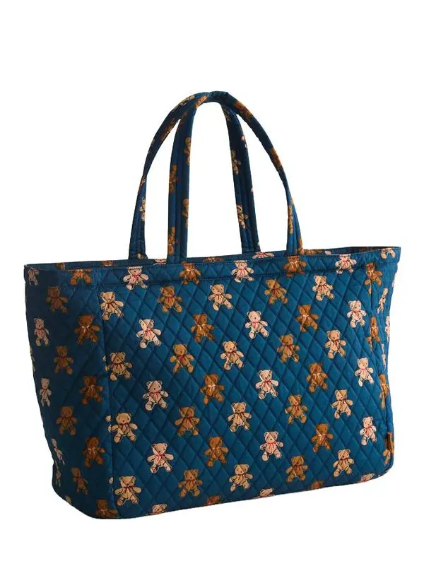 VERA BRADLEY Knollton Tote Bag - Blue