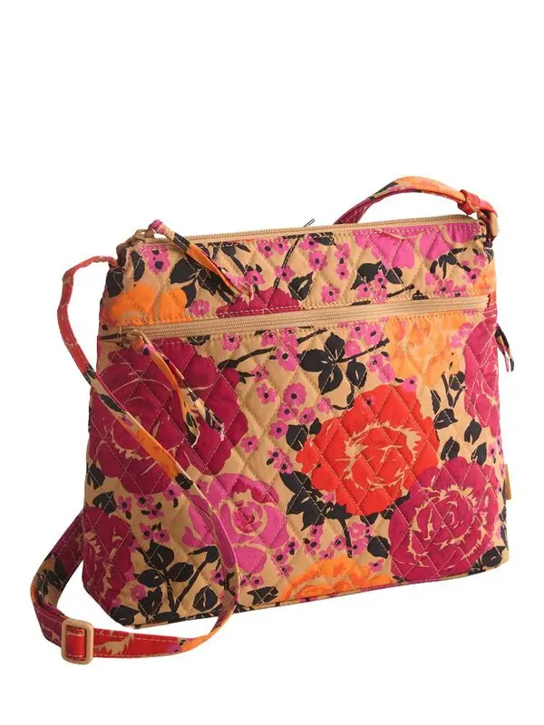 VERA BRADLEY Original Zip Hipster Crossbody Bag - Pink