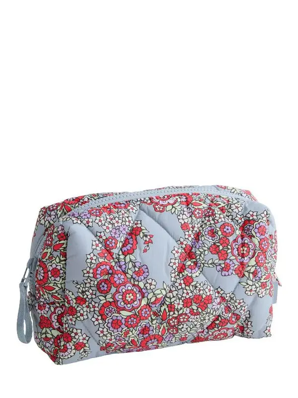VERA BRADLEY Medium Cosmetic Bag - Blue