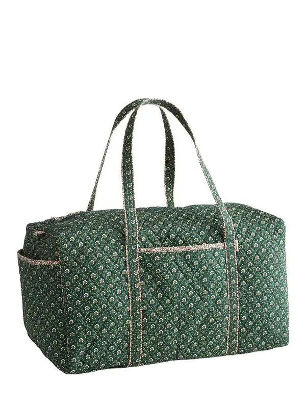 VERA BRADLEY Large Original Duffel Bag - Green