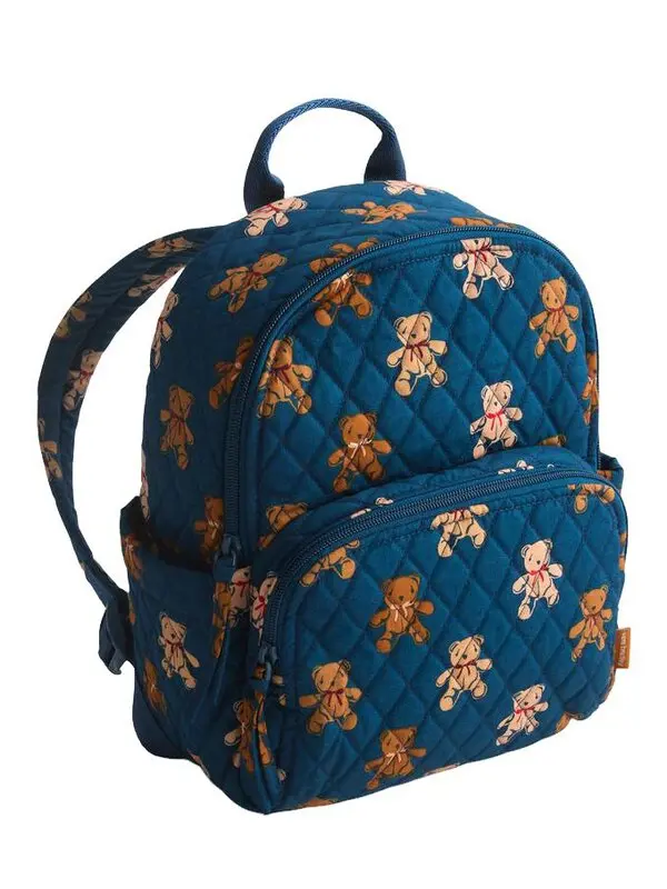 VERA BRADLEY Bunch Of Bears Small Banbury Backpack - Blue