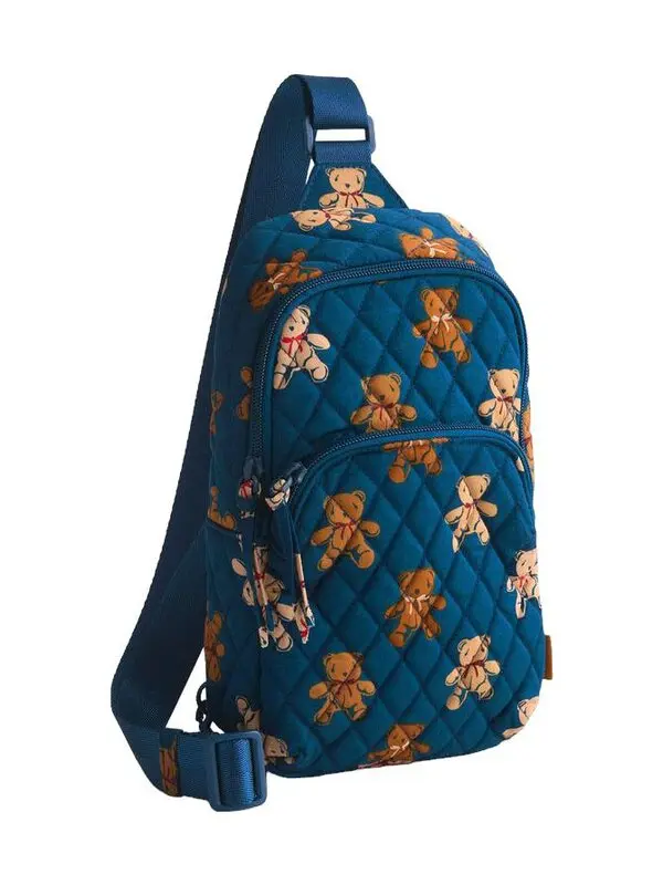 VERA BRADLEY Lorman Sling Backpack - Blue