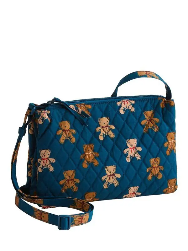 VERA BRADLEY Foxbury Crossbody Bag - Blue