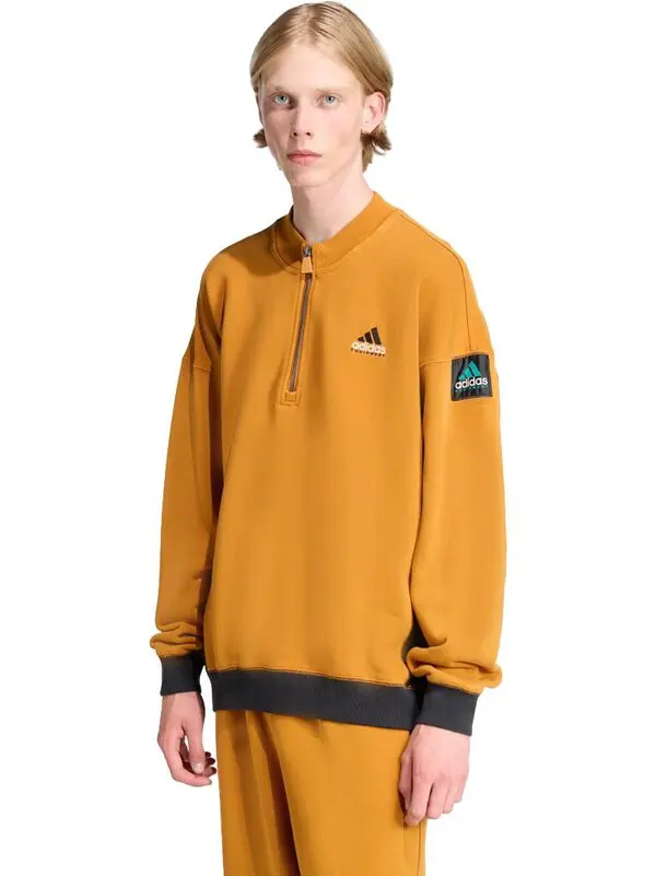 Adidas Equipment Blocked Half-zipper - Craft Ochre / Black