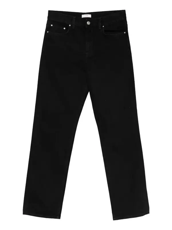 TOTEME Straight-leg Jeans - Black