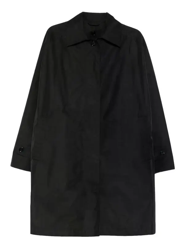 TOTEME Drop-shoulder Trench Coat - Black