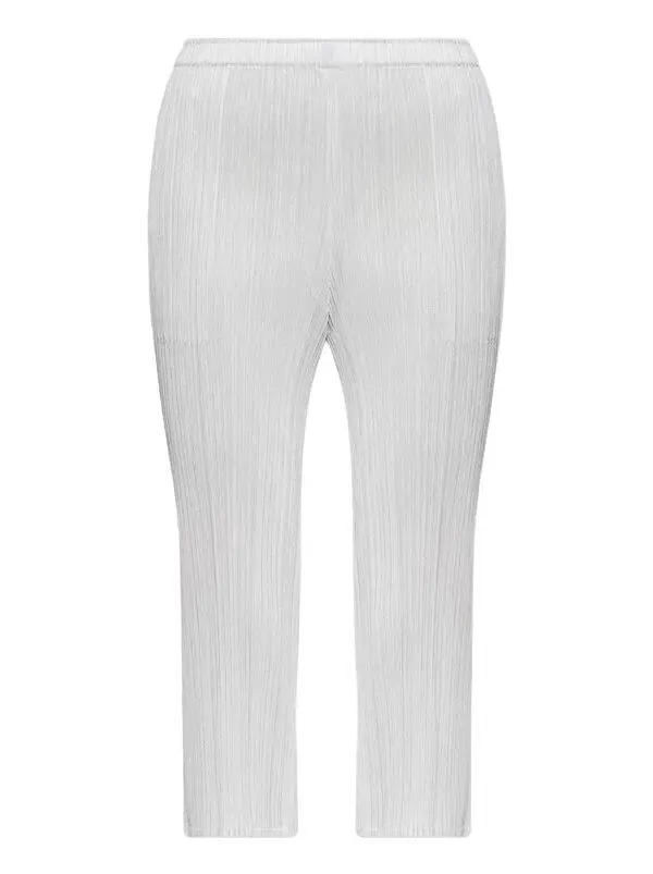 Issey Miyake Pleated Trousers - Grey