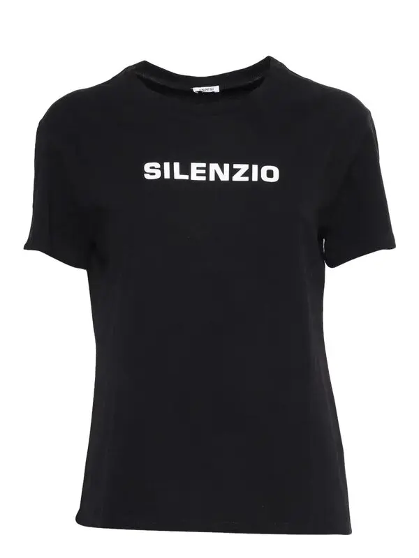 Aspesi Silenzo Printed T-shirt - Black