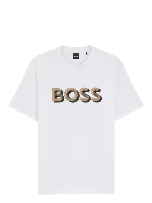 BOSS Logo-print T-shirt - White