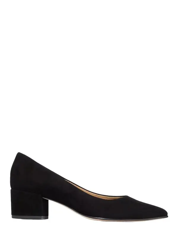Bernardo 45mm Millie Pointed-toe Block-heel Pumps - Black