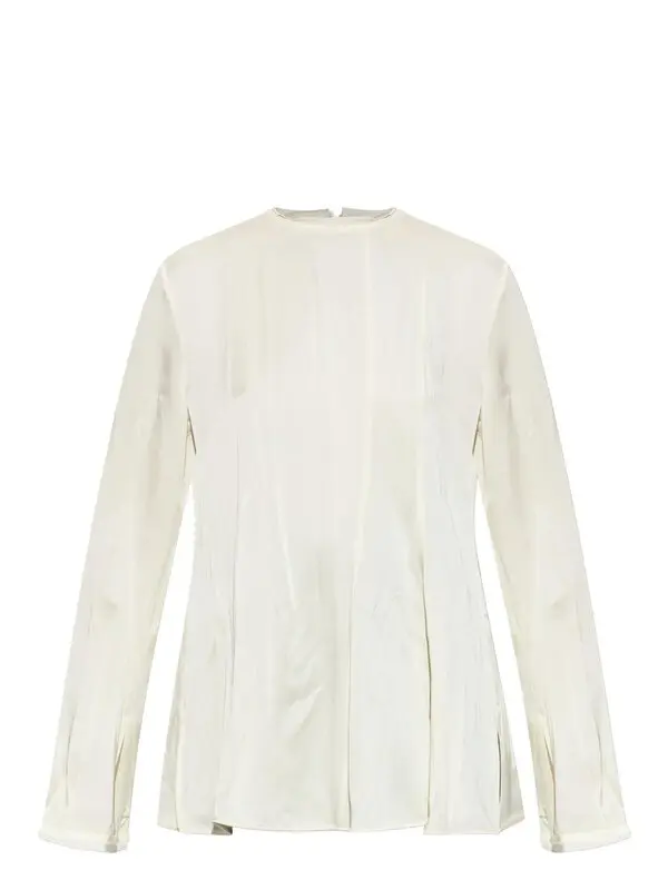 JIL SANDER Long Sleeve Top - Cream