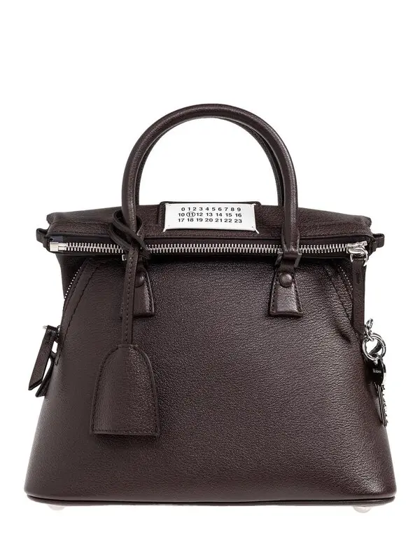 MAISON MARGIELA 5ac Classique Mini Handbag - Brown