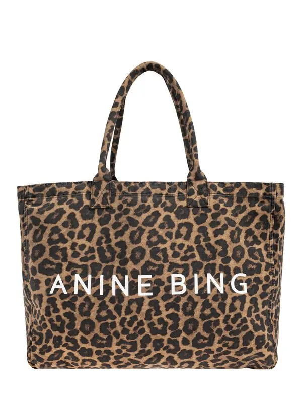 ANINE BING Leo Shopper Bag - Brown
