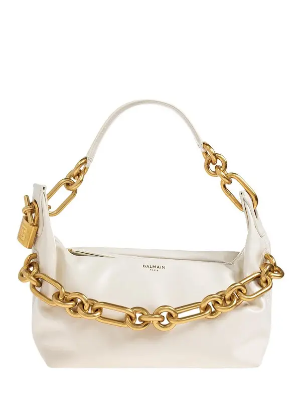 Balmain Sync Medium Handbag - Cream