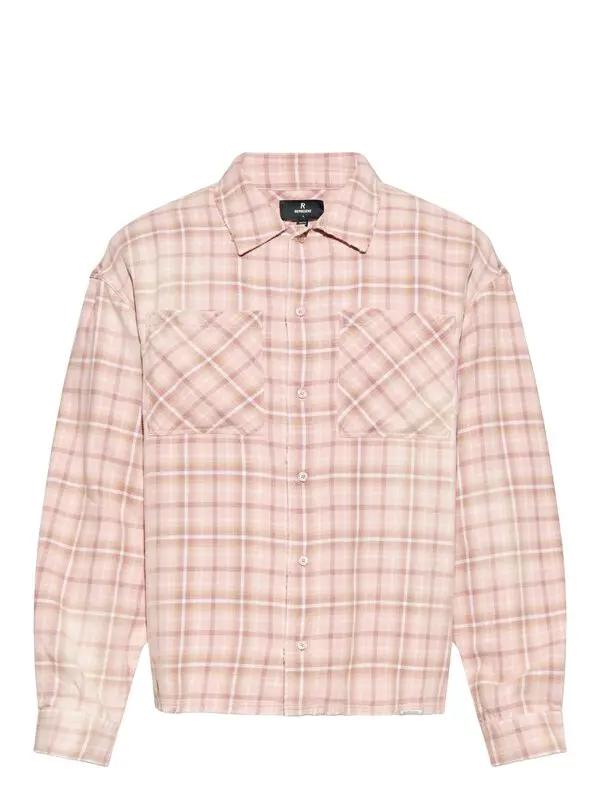 REPRESENT Checked Shirt - Pink