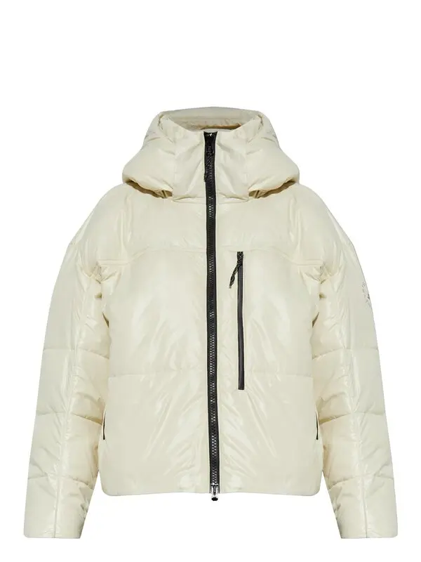 Adidas By Stella McCartney Insulated Hooded Jacket - Cream