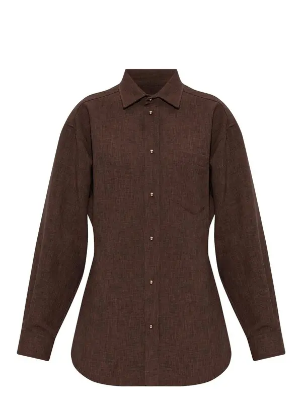 DARKPARK Anne Shirt - Brown