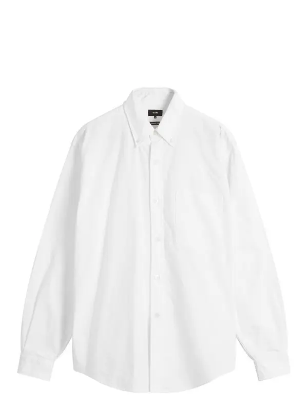 BEAMS Heavy Oxford Button Down Shirt - White