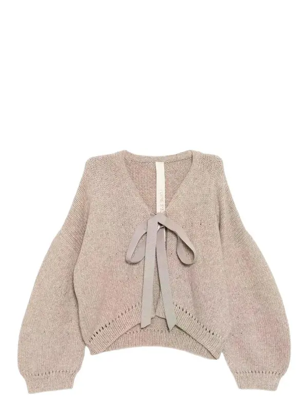 FORME D'EXPRESSION Rounded Cardigan - Neutrals