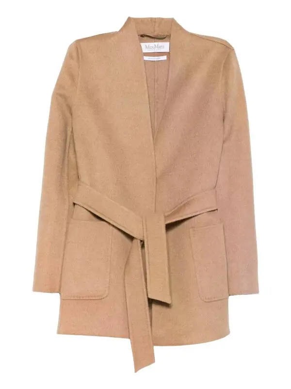 Max Mara Wool Coat - Neutrals