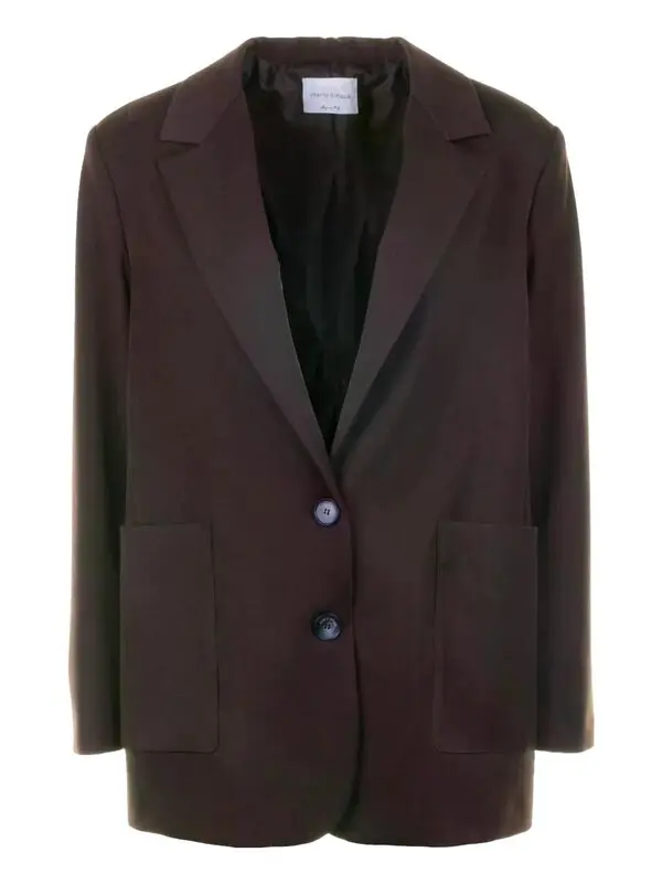 CINQUE Flap-pocket Blazer - Brown