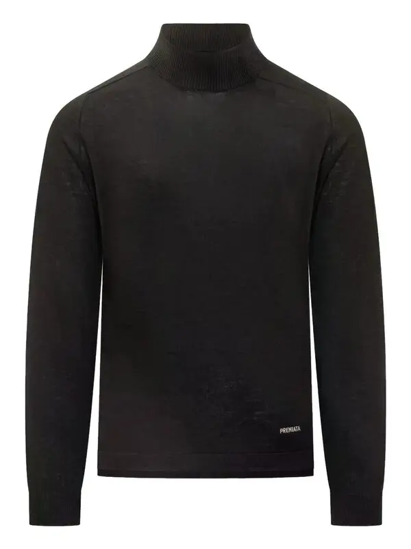 Premiata Roll-neck Pullover - Black
