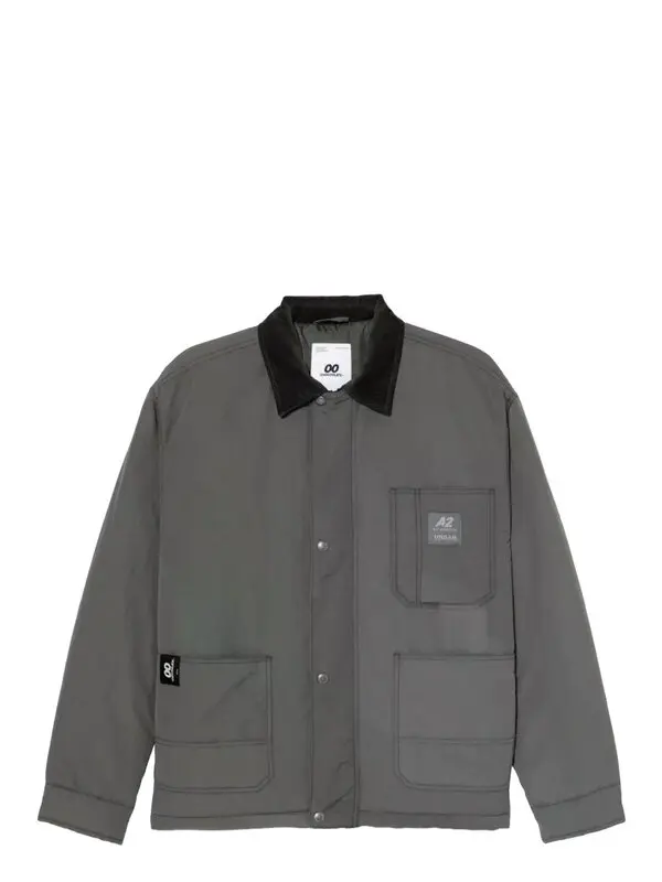 CHOCOOLATE Logo-patch Jacket - Grey