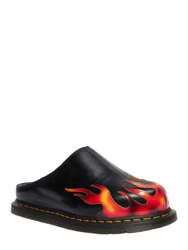 Dr. Martens San Flame Mules - Black