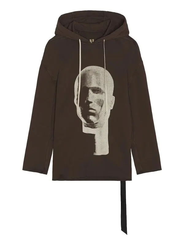 Rick Owens Peter Hoodie - Dark Dust & Pearl