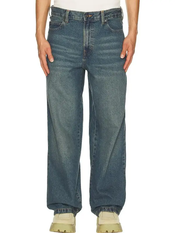 Dickies Hilham Denim Jean - Khaki Tinted Blue