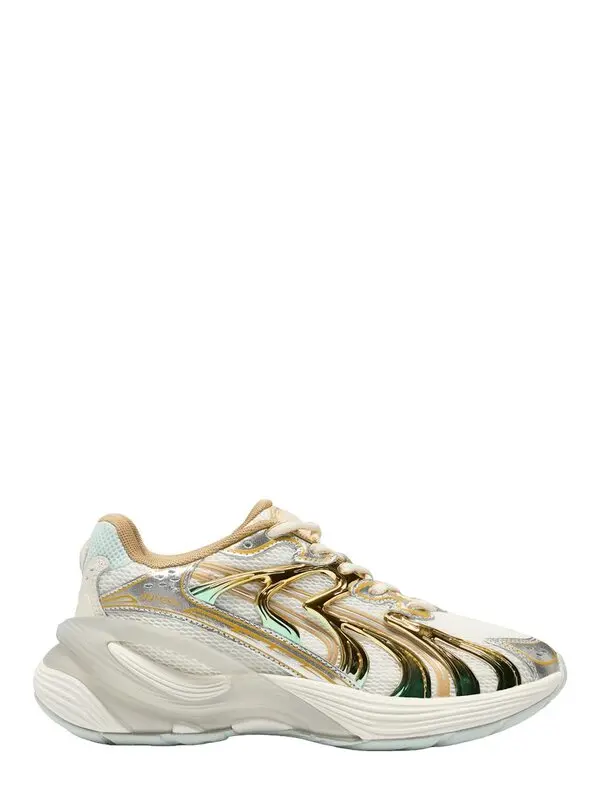 PUMA Inverse Shimmer Sneakers - Warm White/archive Gold