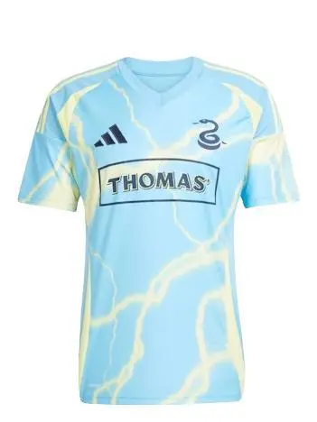 Adidas Philadelphia Union 25/26 Away Jersey - Semi Blue Burst
