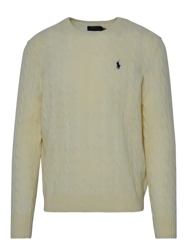 Polo Ralph Lauren Wool-cashmere Cable Knit Sweater - Beige