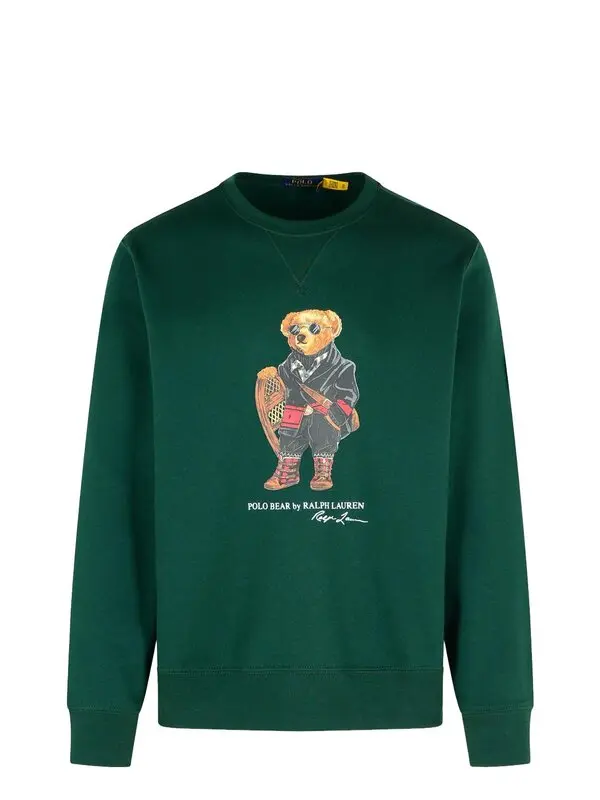 Ralph Lauren Polo Bear Cotton Blend Sweatshirt - Green