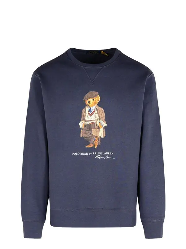 Ralph Lauren Cotton-blend Orso Sweatshirt - Blue