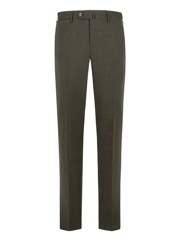 PT TORINO Slim-fit Virgin Wool Pants - Brown