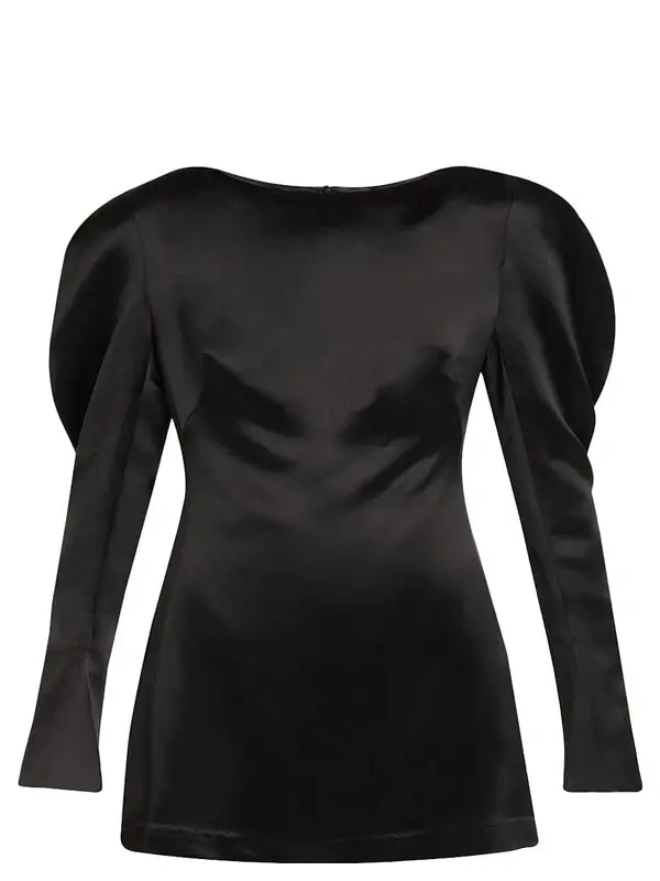 Courtney Zheng Victoire Mini Dress - Black