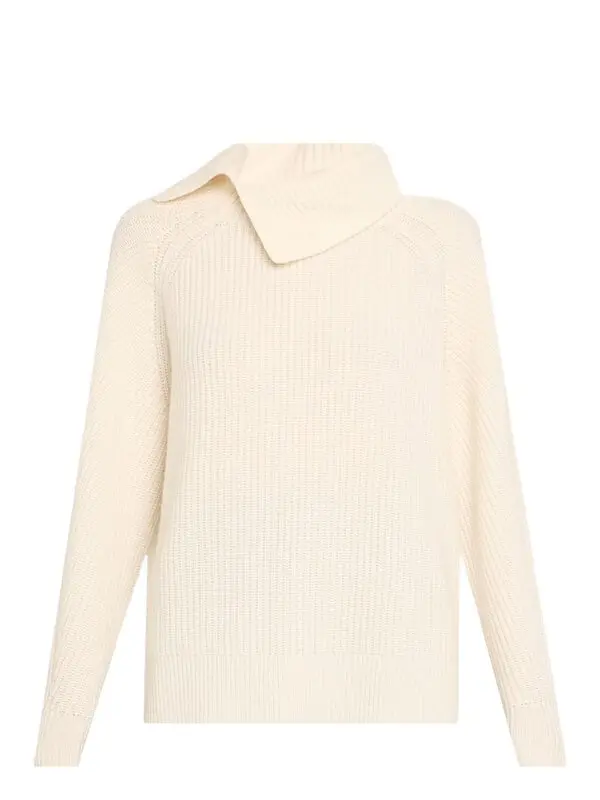Loulou De Saison Cecil Turtleneck Cashmere Sweater - Ivory
