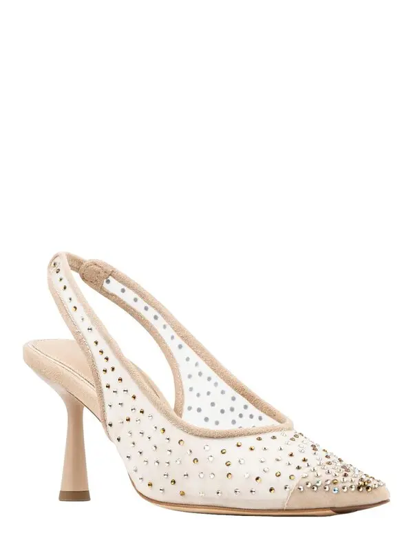 DONALD PLINER Eloise Slingback Pointed Toe Pump - Sand