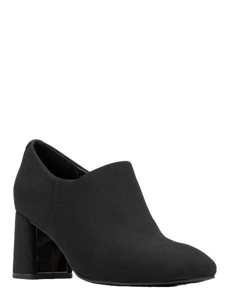 DONALD PLINER Pleeze Block Heel Bootie - Black